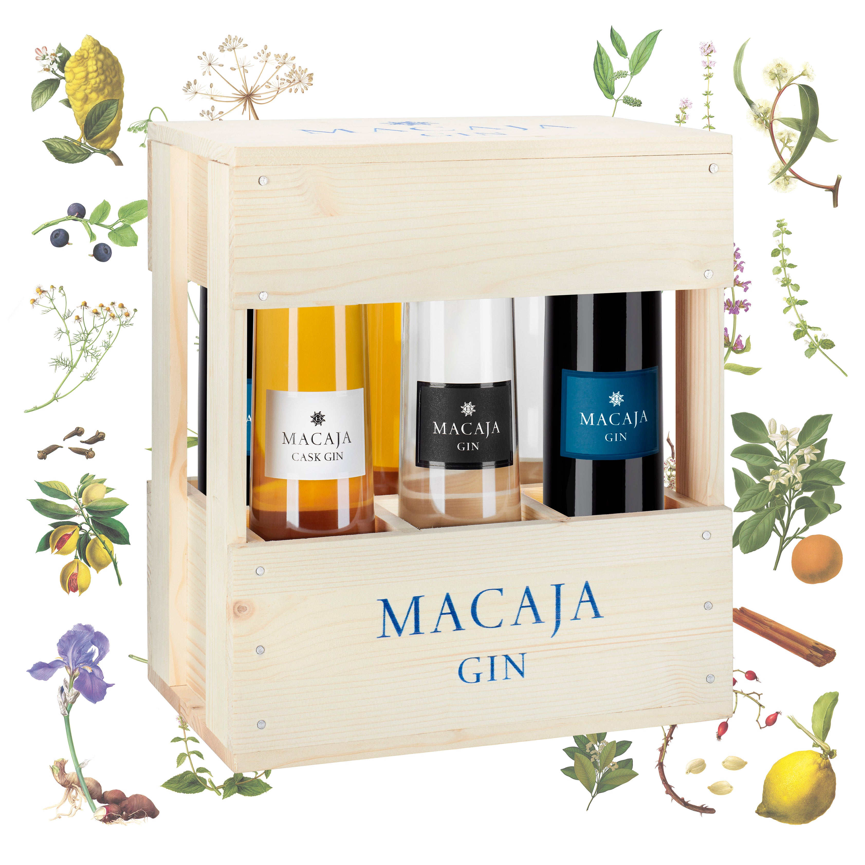 Macaja Gin Box Mix - Confezione Regalo - Shop Online